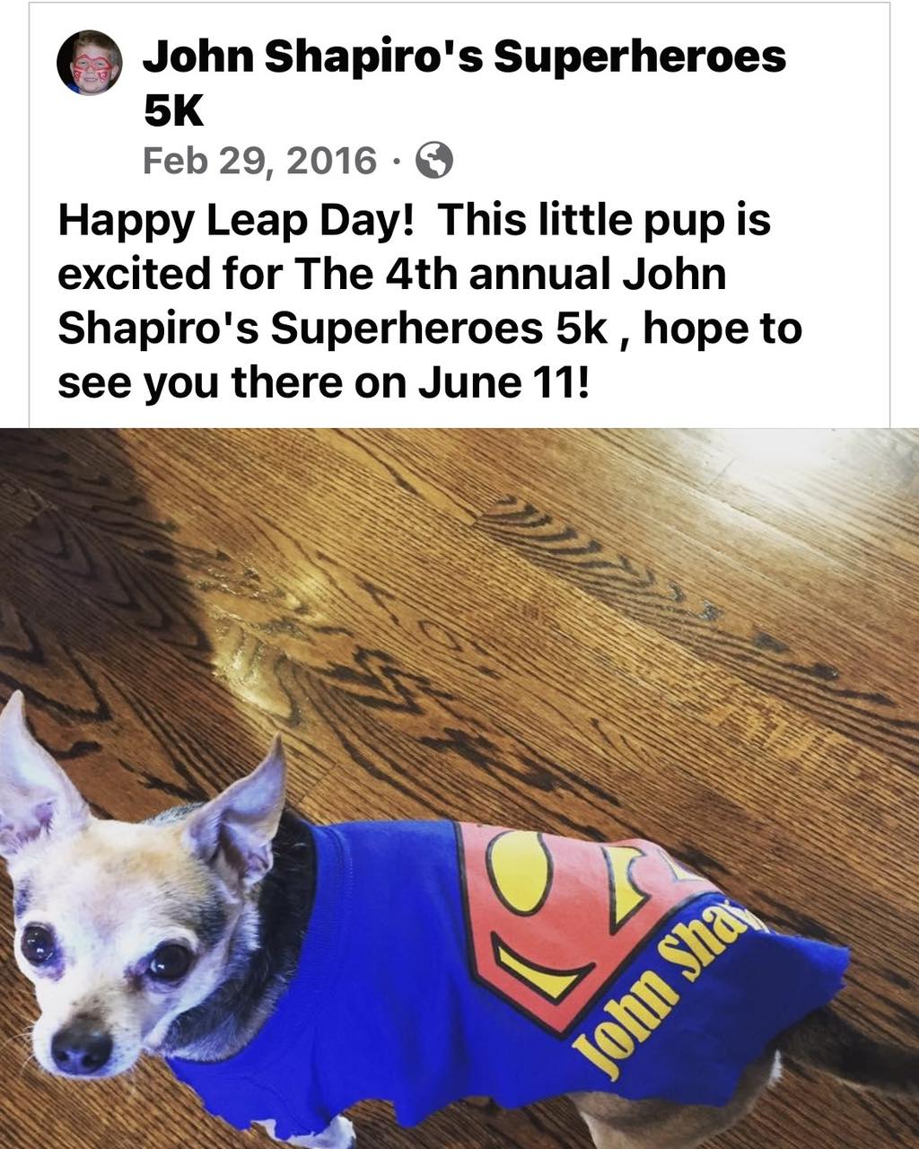 Sponsors – John Shapiro’s Superheroes